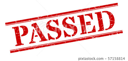 passed stamp. passed square grunge sign. passed - Stock Illustration [57158814] - PIXTA