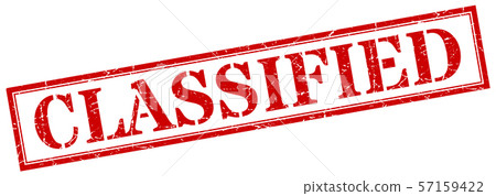 classified stamp. classified square grunge sign. - Stock Illustration ...