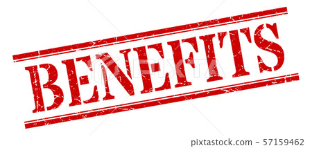 benefits stamp. benefits square grunge sign. - Stock Illustration ...