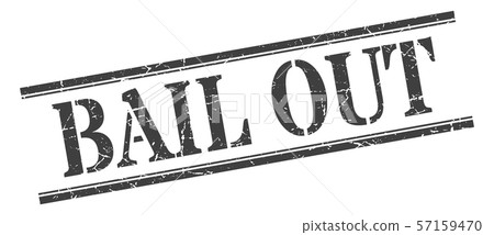 bail out stamp. bail out square grunge sign. bail-插圖素材 [57159470] - PIXTA圖庫