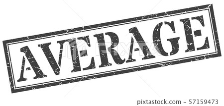 average stamp. average square grunge sign. average - Stock Illustration ...