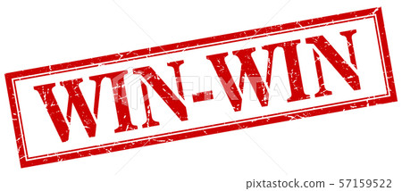 win-win stamp. win-win square grunge sign. win-win - Stock Illustration ...
