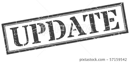 update stamp. update square grunge sign. update - Stock Illustration ...
