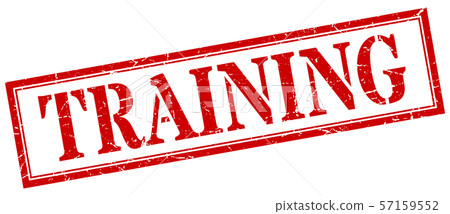 training stamp. training square grunge sign. - Stock Illustration ...