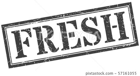 fresh stamp. fresh square grunge sign. fresh - Stock Illustration ...