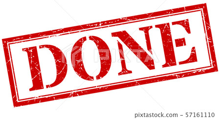 done stamp. done square grunge sign. done - Stock Illustration ...