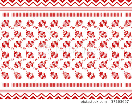 Keffiyeh Pattern Seamless Background Illustration - Stock Illustration ...
