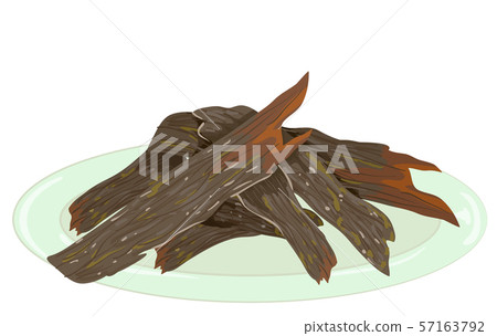American Food Jerky Illustration - Stock Illustration [57163792] - PIXTA