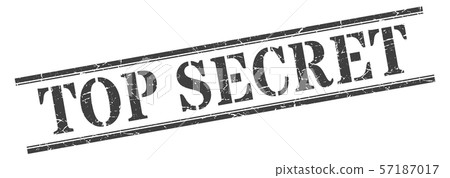top secret stamp. top secret square grunge sign. - Stock Illustration ...