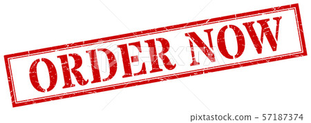 order now stamp. order now square grunge sign. - Stock Illustration ...
