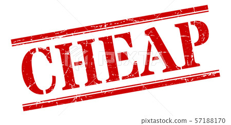 cheap stamp. cheap square grunge sign. cheap - Stock Illustration ...