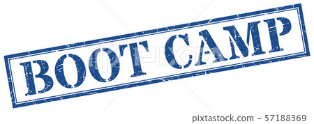 boot camp stamp. boot camp square grunge sign. - Stock Illustration ...