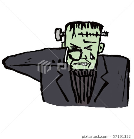 Halloween Frankenstein - Stock Illustration [57191332] - PIXTA