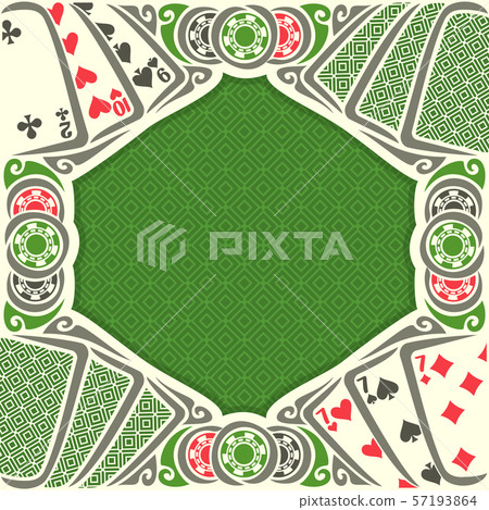 Vector frame for Black Jack - Stock Illustration [57193864] - PIXTA