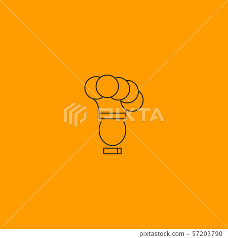 Line cook icon - Stock Illustration [57203790] - PIXTA