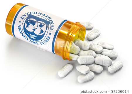 IMF International Monetary Fund tranches concept. - Stock Illustration ...