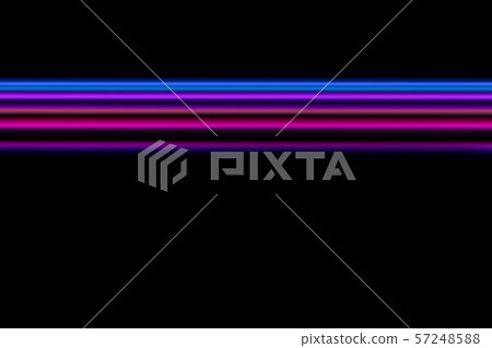 Colorful abstract bright horizontal neon lines... - Stock Illustration ...