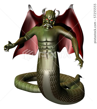 Evil god - Stock Illustration [57255555] - PIXTA