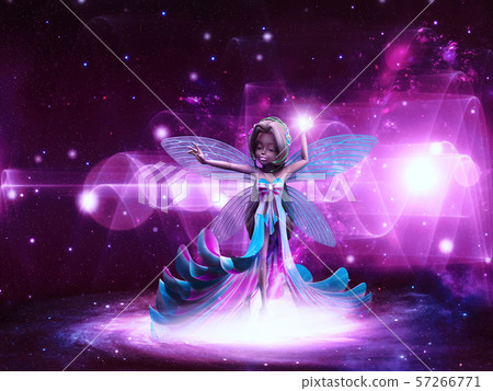 Space fairy - Stock Illustration [57266771] - PIXTA