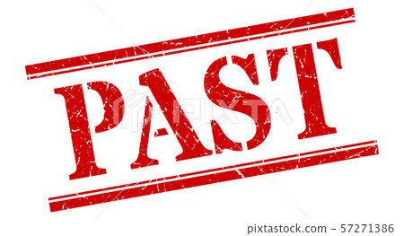 past stamp. past square grunge sign. past - Stock Illustration ...