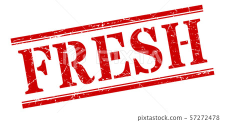 fresh stamp. fresh square grunge sign. fresh - Stock Illustration ...