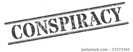 conspiracy stamp. conspiracy square grunge sign. - Stock Illustration ...
