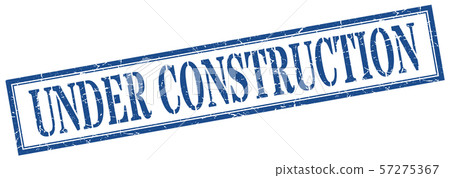under construction stamp. under construction - Stock Illustration ...