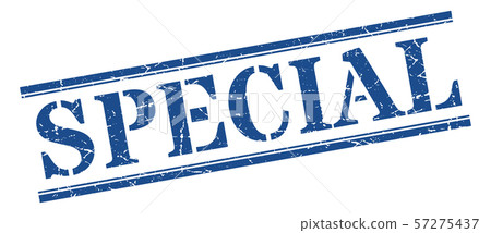 special stamp. special square grunge sign. special - Stock Illustration ...