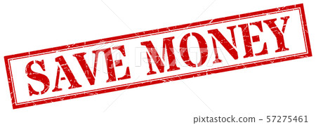 save money stamp. save money square grunge sign. - Stock Illustration ...