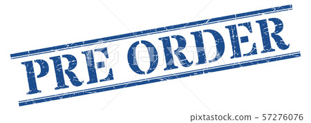 pre order stamp. pre order square grunge sign. pre - Stock Illustration ...