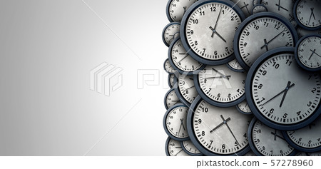 Time Background Abstract - Stock Illustration [57278960] - PIXTA