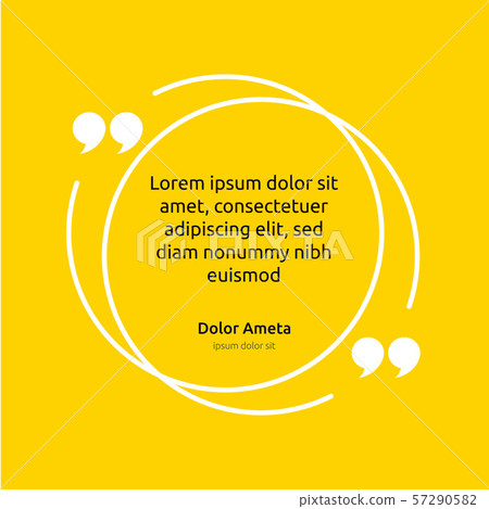 Remark quote text box poster template concept. - Stock Illustration ...