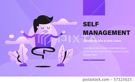 Self Management. - Stock Illustration [57325025] - PIXTA
