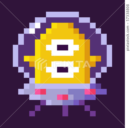 Space Invaders Alien Vector