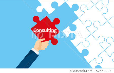 Consulting puzzle image - Stock Illustration [57350202] - PIXTA