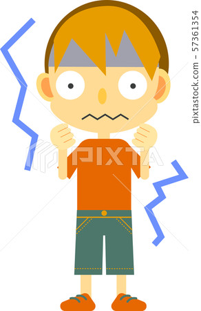 Boy spasm - Stock Illustration [57361354] - PIXTA