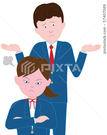 Problems with human relations - Stock Illustration [57407089] - PIXTA