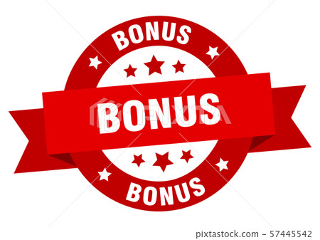 bonus ribbon. bonus round red sign. bonus - Stock Illustration ...