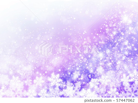 Purple snow pattern - Stock Illustration [57447062] - PIXTA