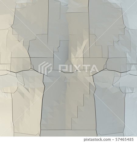 Abstract white Cracked texture - Stock Illustration [57465485] - PIXTA