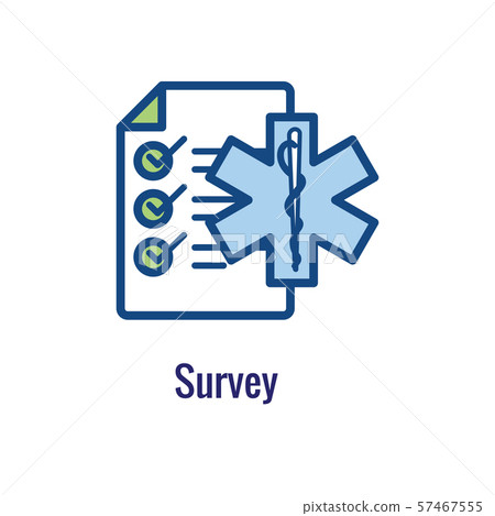 Patient Satisfaction Icon with patient experience - Stock Illustration ...