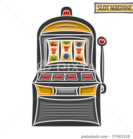 Vector Slot Machine - Stock Illustration [57485528] - PIXTA