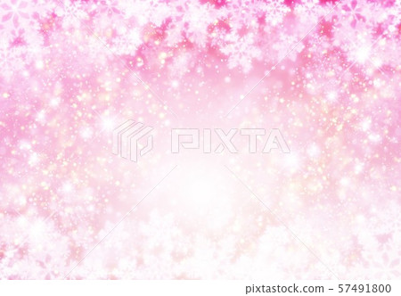 Pink snow pattern - Stock Illustration [57491800] - PIXTA
