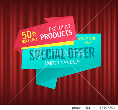 Hot Price Poster, Exclusive Offer, Business Vector - Stock Illustration ...