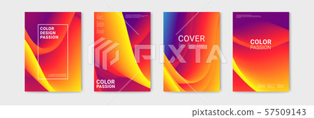 Cover design with abstract background color - Stock Illustration ...