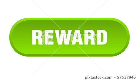 reward button. reward rounded green sign. reward - Stock Illustration ...