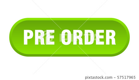 pre order button. pre order rounded green sign. - Stock Illustration ...