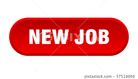 new job button. new job rounded red sign. new job - Stock Illustration ...