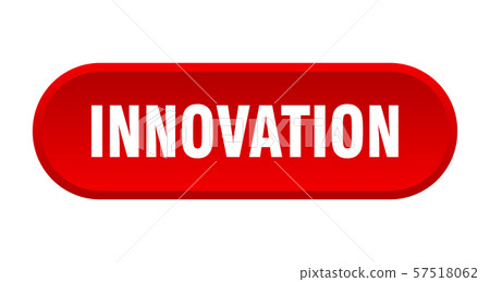 innovation button. innovation rounded red sign. - Stock Illustration ...