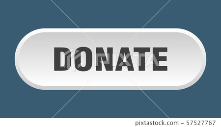 donate button. donate rounded white sign. donate - Stock Illustration ...